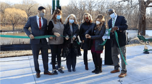 Ribbon cutting opens fitness area at Tibbetts – The Harrison Review